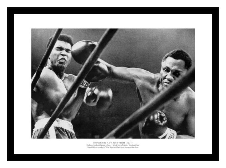 Ali V Frazier 'battle of the Century' 1971 Boxing - Etsy