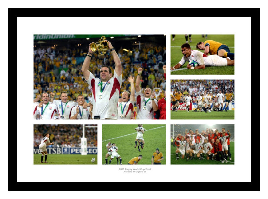 England Rugby Team 2003 World Cup Final Photo Memorabilia - Etsy