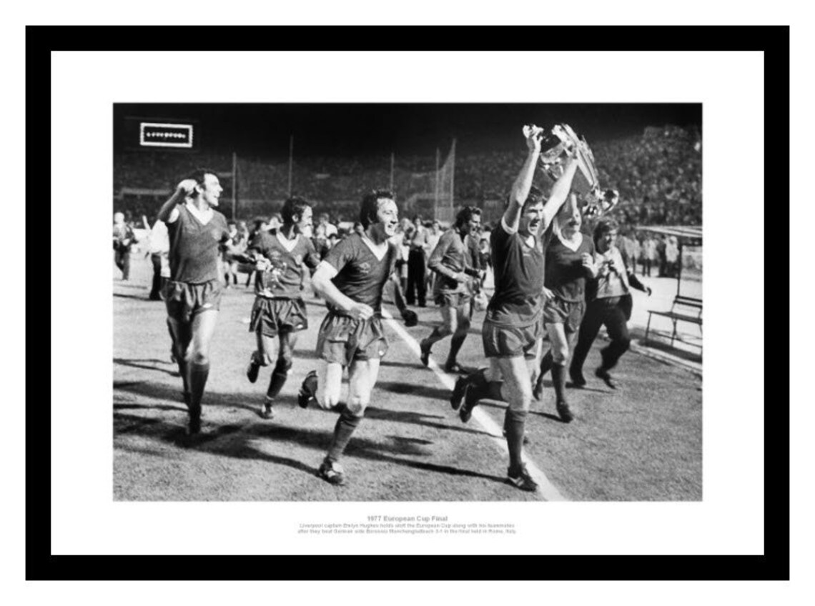 Liverpool FC 1977 European Cup Final Team Photo Memorabilia - Etsy