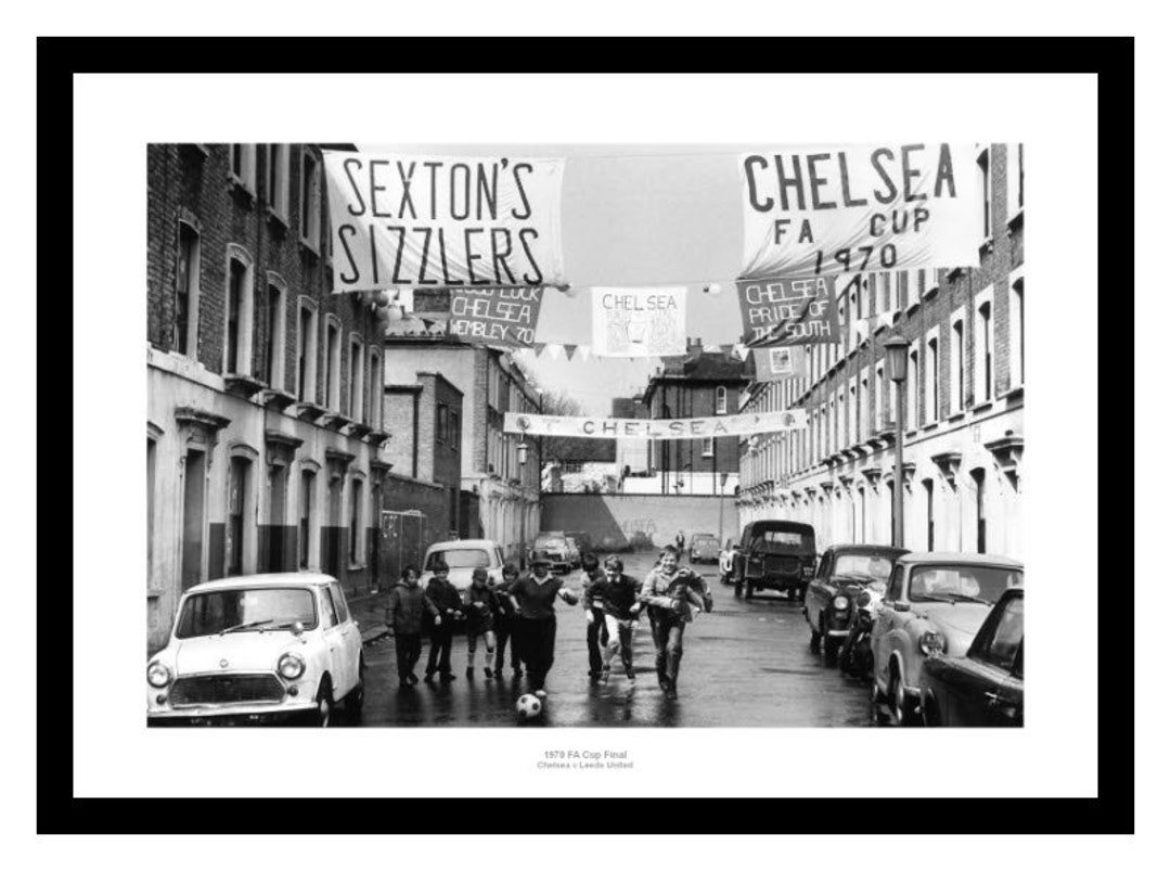Chelsea FC 1970 FA Cup Final Street Scene Photo Memorabilia - Etsy UK