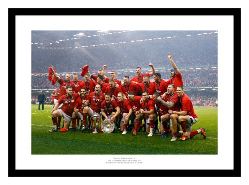 Wales Rugby Team 2019 Six Nations Grand Slam Photo Memorabilia - Etsy