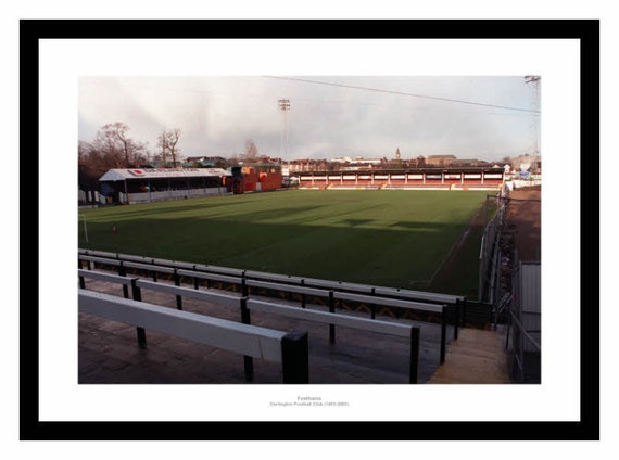 Darlington FC Feethams Historic Old Stadium Photo Memorabilia | Etsy