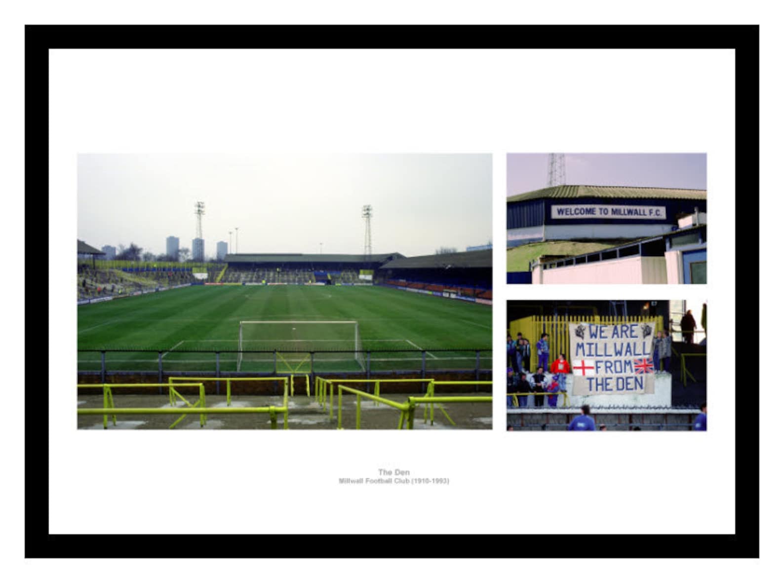 The Old Den Football Stadium Millwall FC Photo Memorabilia - Etsy