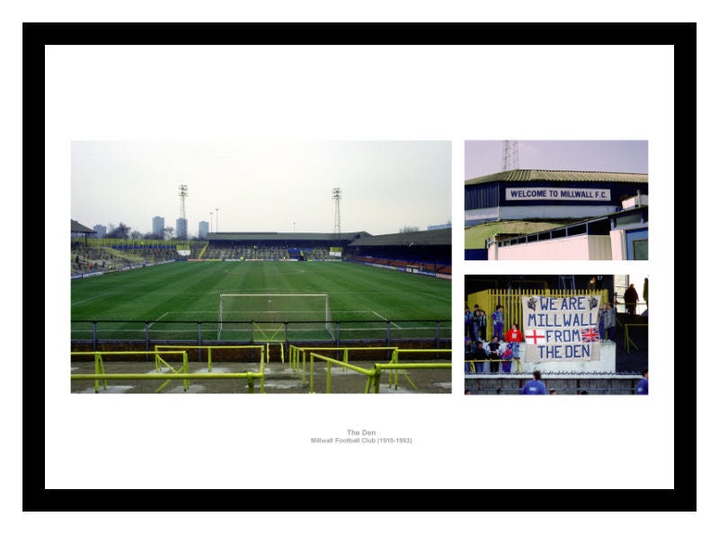 The Old Den Football Stadium Millwall FC Photo Memorabilia - Etsy