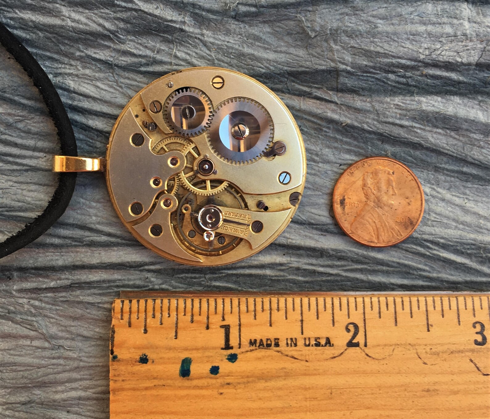Men's Gold Steampunk Necklace Steampunk Gold Watch - Etsy