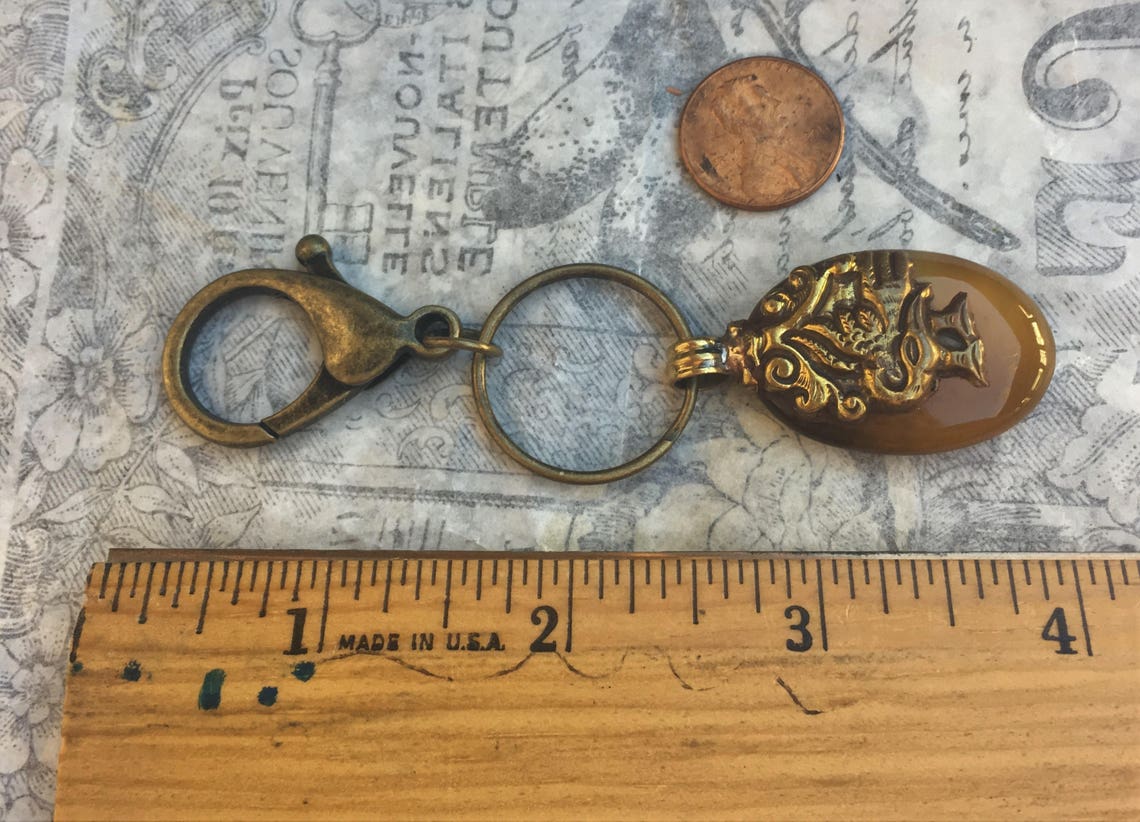 Boho Key Chain Tribal Key Chain Tibetan Key Chain Unique | Etsy