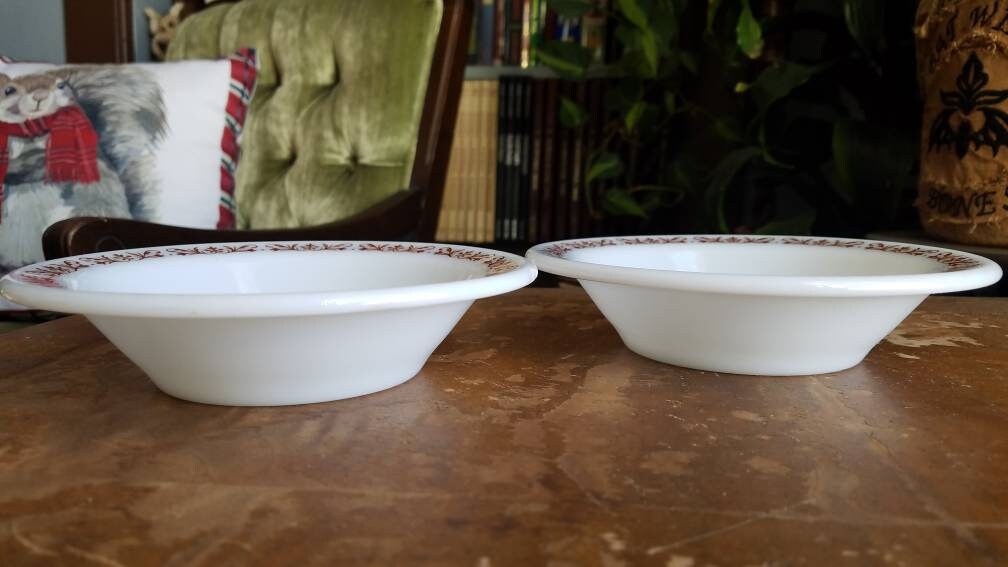 Vintage Pyrex Bowls Copper Filigree - Etsy