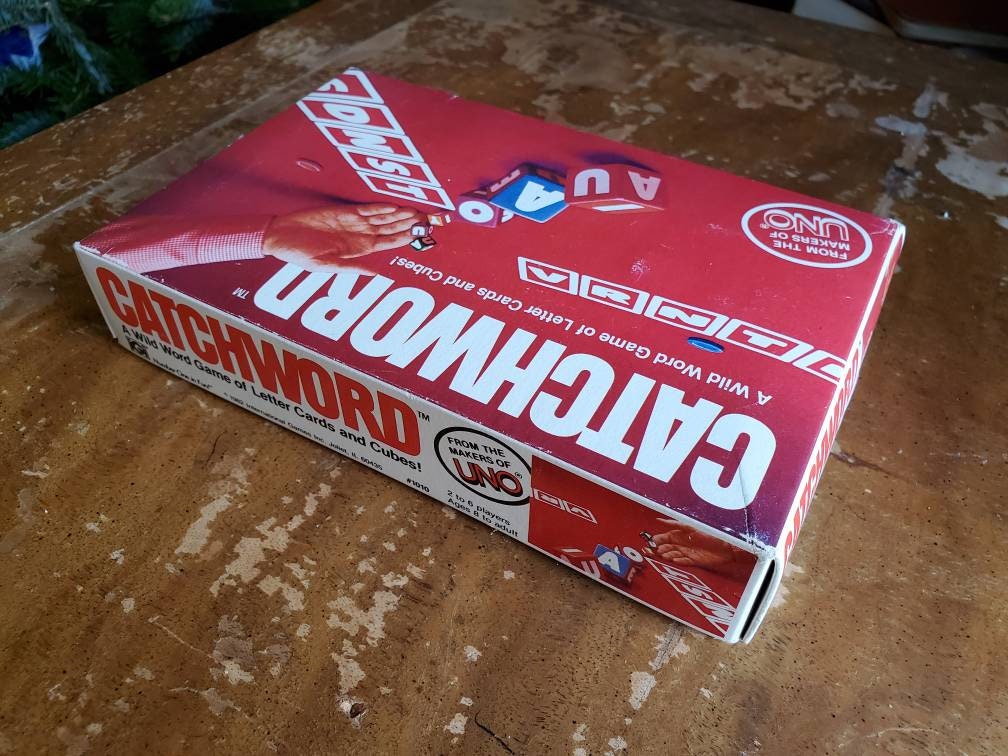 Catchword 1982 ~ Card Game - Etsy