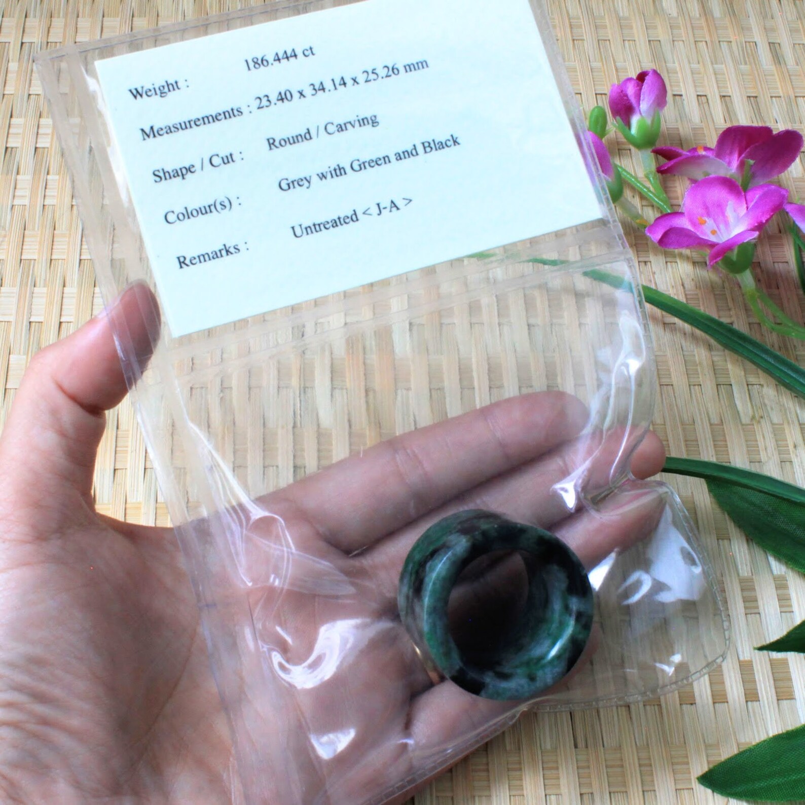 The Emperor's Thumb Ring, Rare: Antique Chinese Style, Four Colored ...
