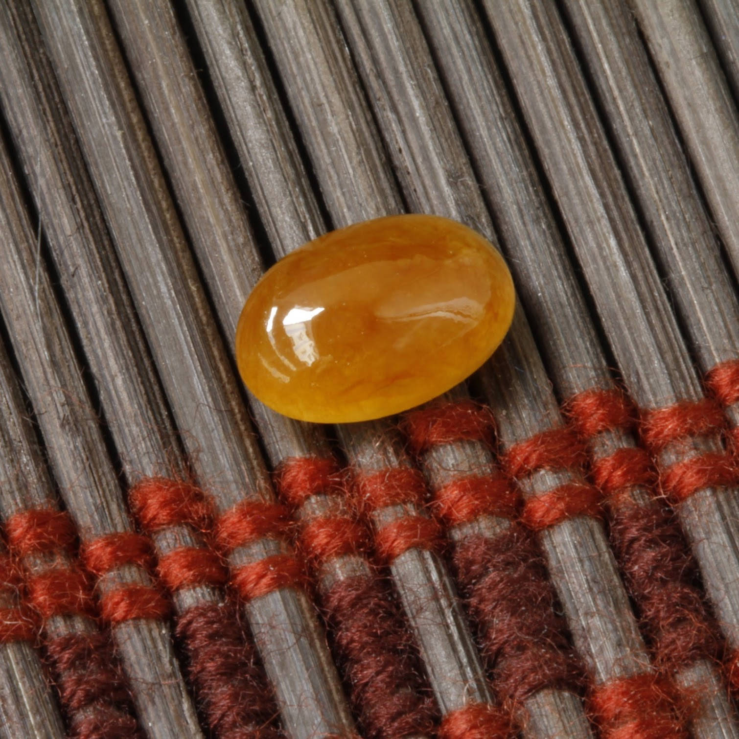 2.7 Ct. Crystal Translucent Red Jadeite Jade (grade A) Cabochon ...