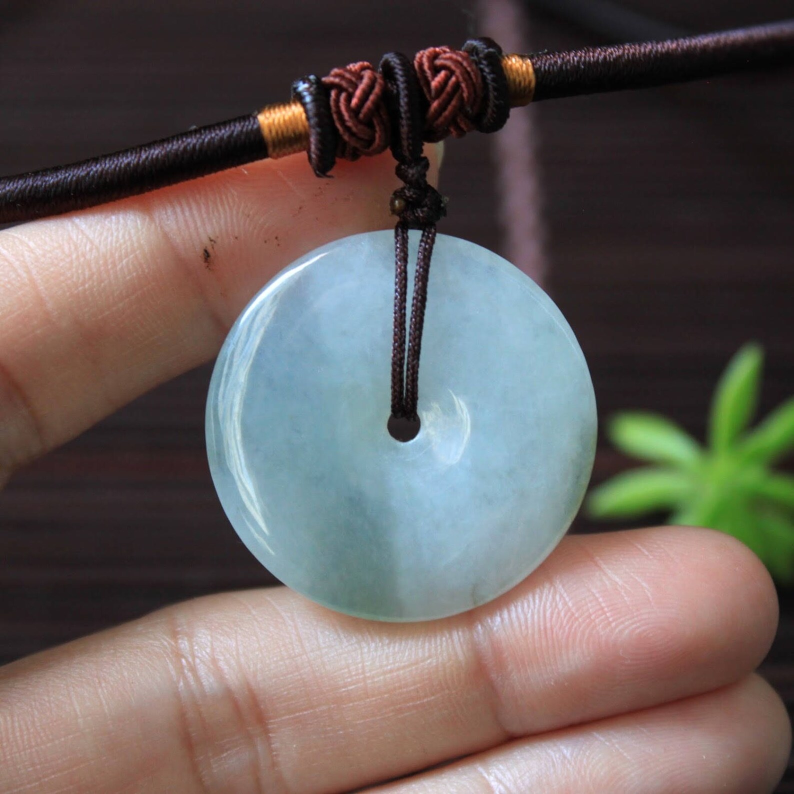 Icy Horizon Extremely Unique Jadeite Jade grade A Chinese | Etsy