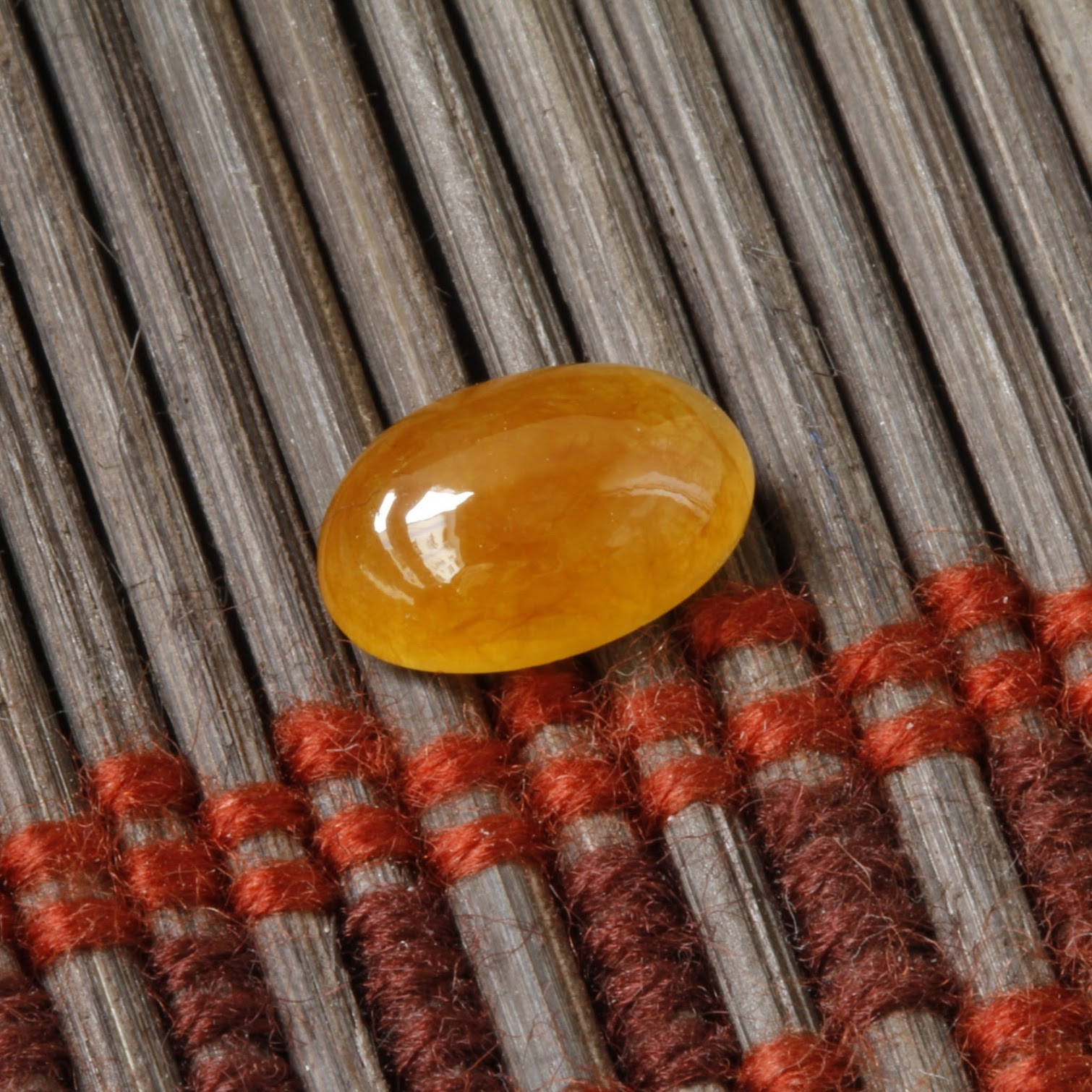 2.7 Ct. Crystal Translucent Red Jadeite Jade (grade A) Cabochon ...