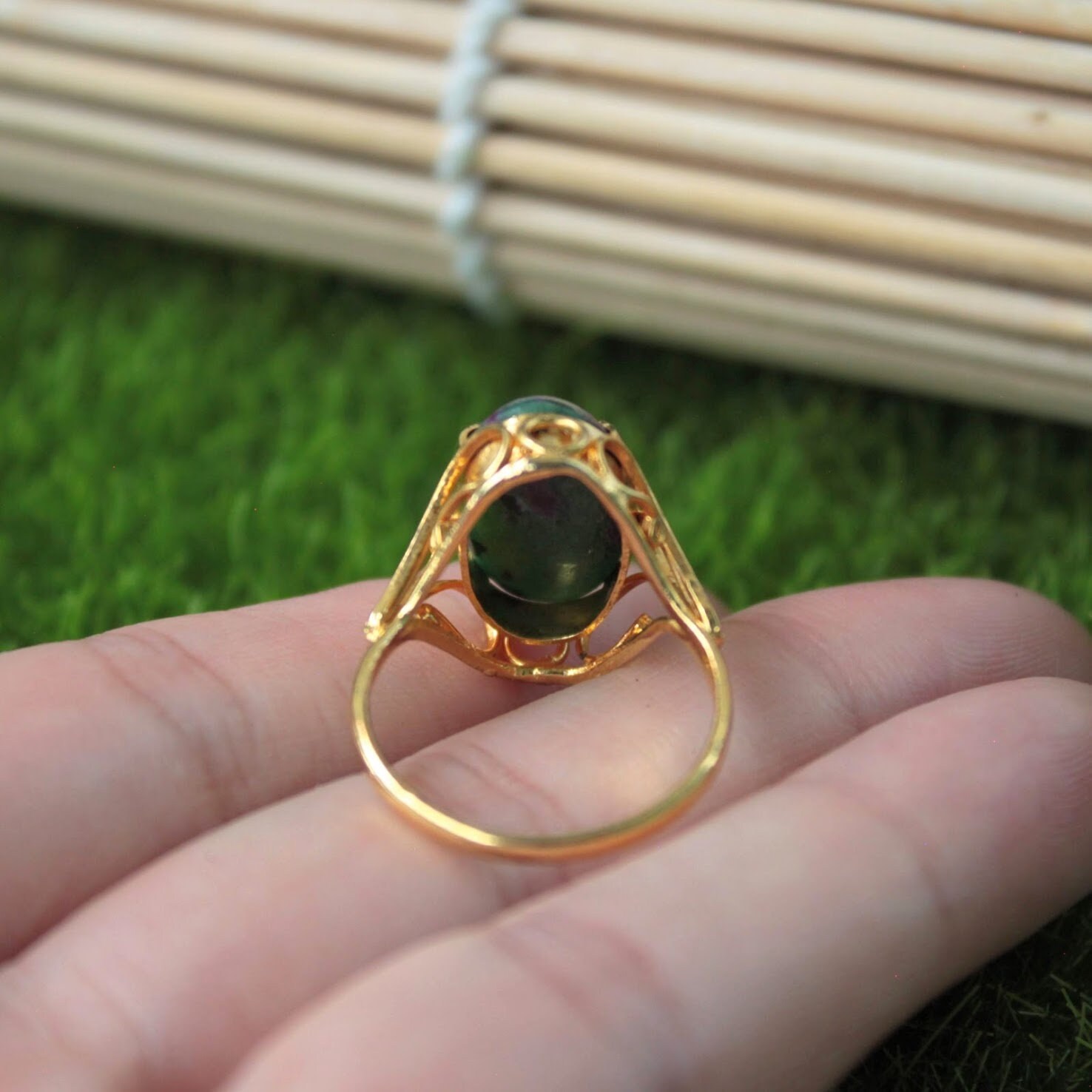 Incredible Yin & Yang, 6.2 Ct. Natural Unheated/untreated African Ruby ...