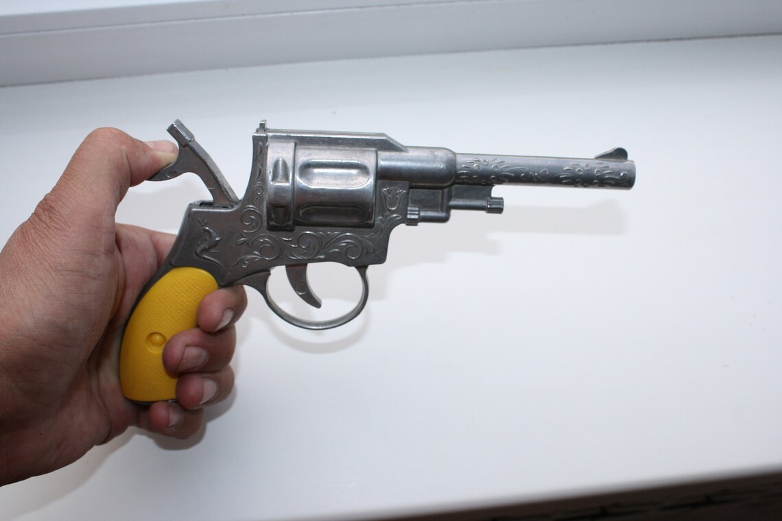 Vintage toy gun Soviet pistol Collection gun Soviet weapon | Etsy