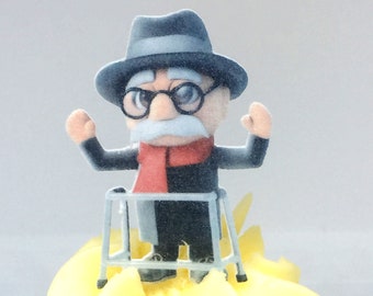 Grumpy Cake Topper - Etsy UK