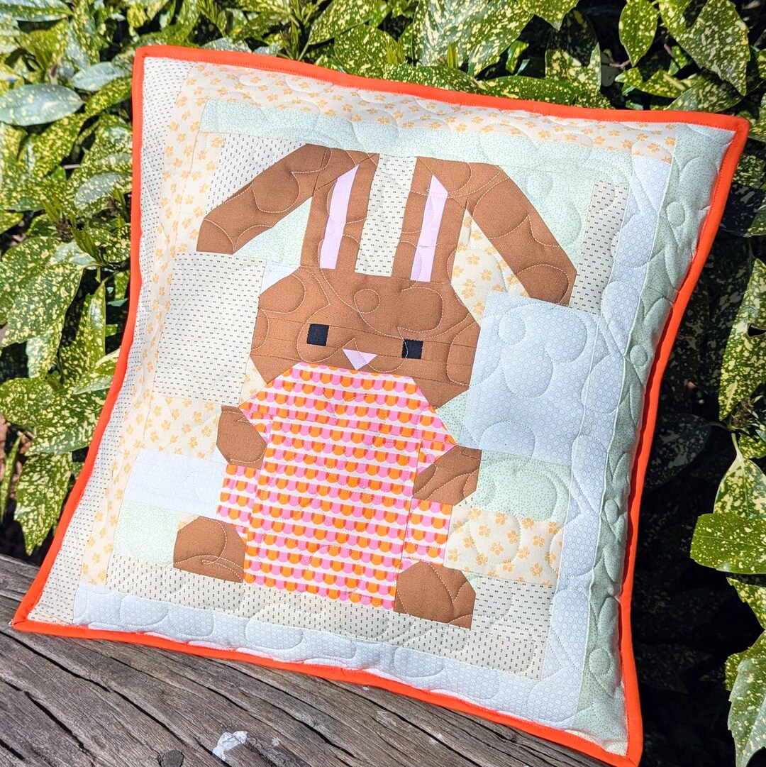 PDF Easter Bunny Quilt Block Pattern - Etsy