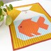 Goldie the Goldfish PDF Quilt Pattern - Etsy