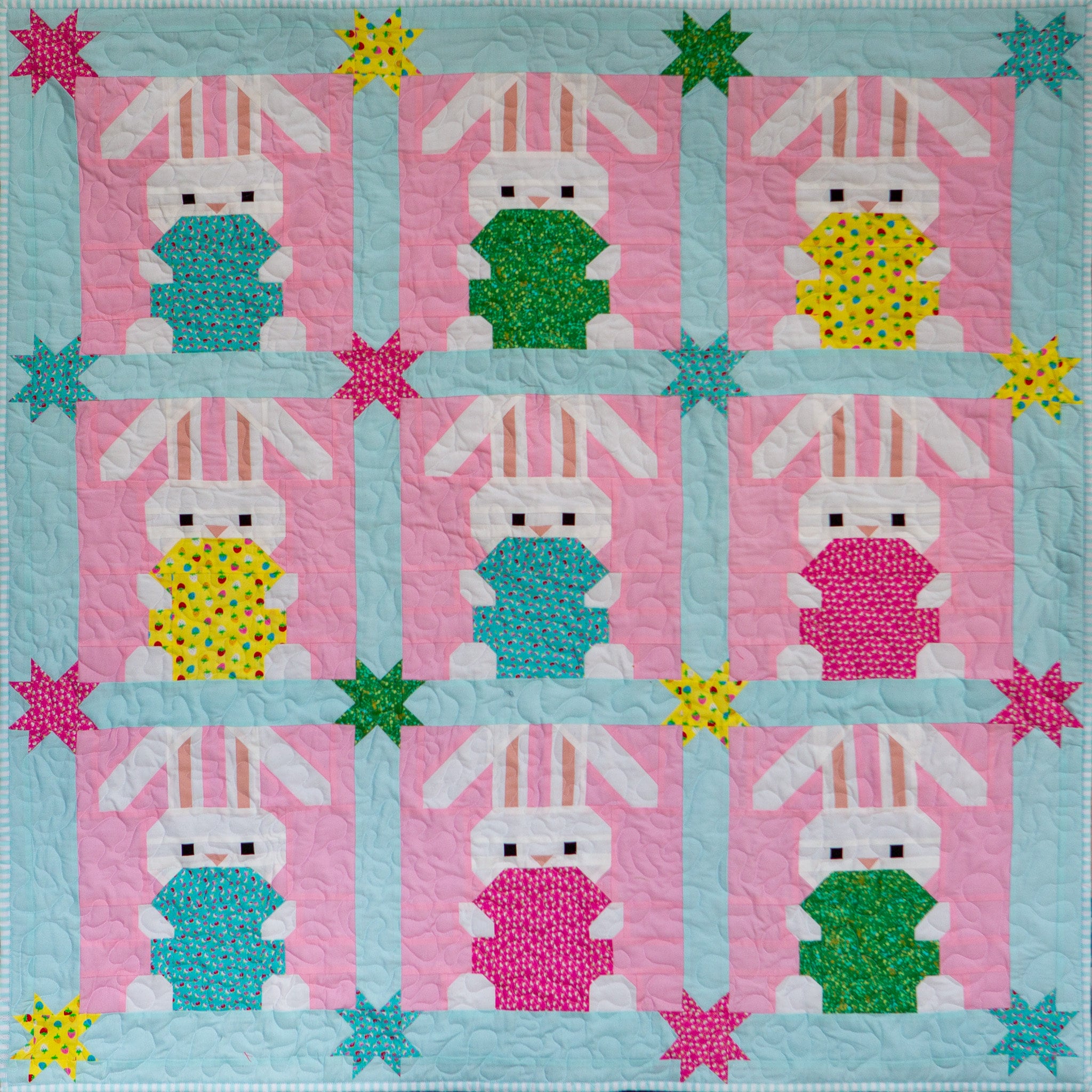 PDF Easter Bunny Quilt Block Pattern - Etsy