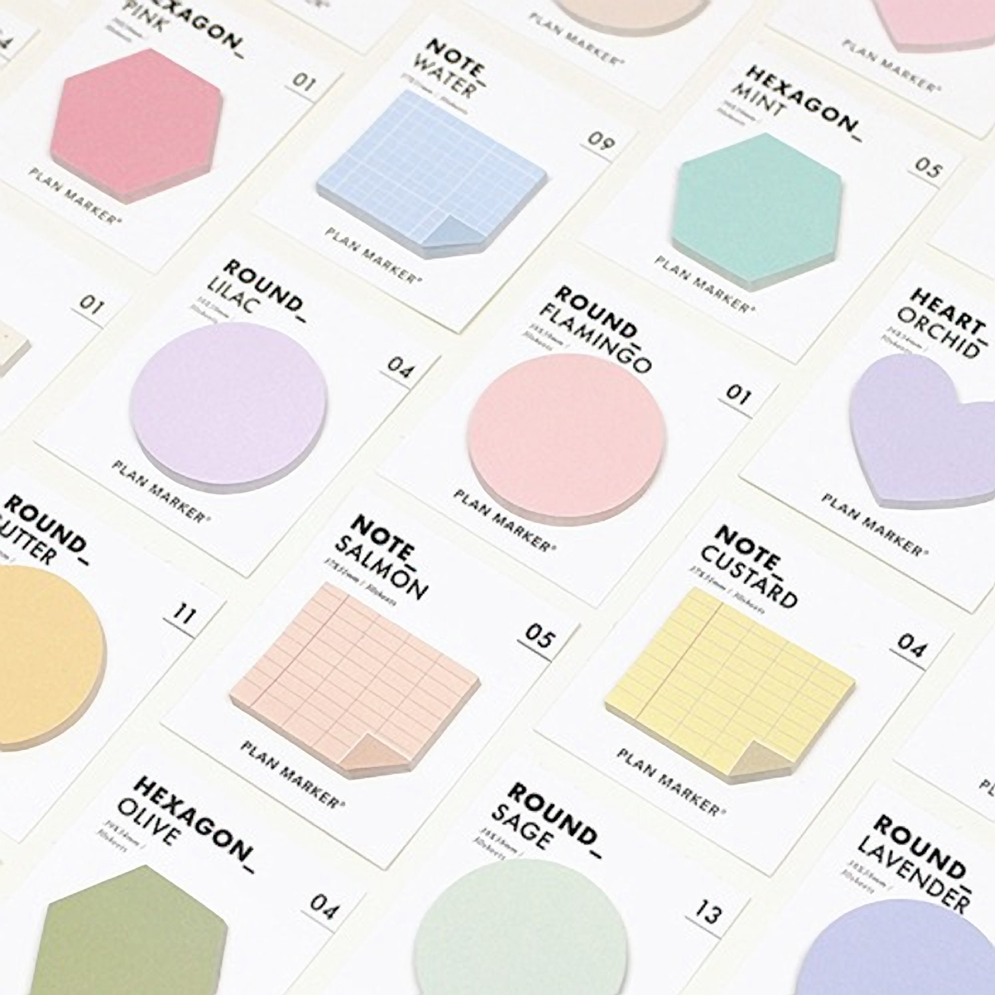 PAPERIAN Single Plan Marker ROUND Note Sticky Note Small Sticky Note ...