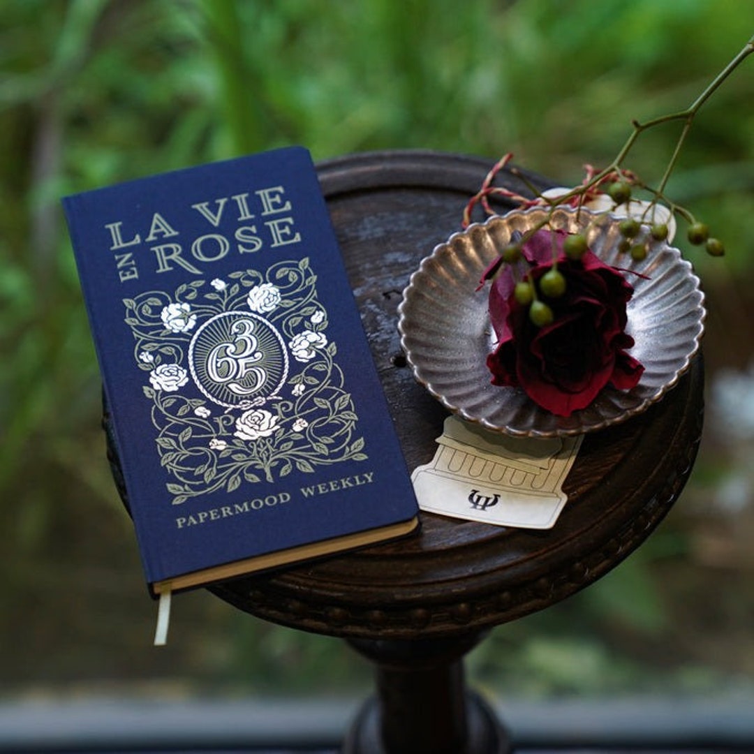 2024 Papermood LA VIE En Rose WEEKS 70gsm Italian Paper Hardcover ...