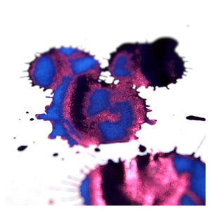 TROUBLEMAKER Ink SIMOUN SHIMMER Fountain Pen Ink Handmade Dip Pen Ink ...