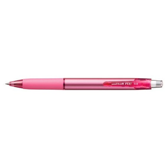 Uni ball R E Cherry PINK Ink Erasable Gel Pen 0.5mm Gel Pen Removable Gel Pen Green Body URN 180 05 Etsy Mexico