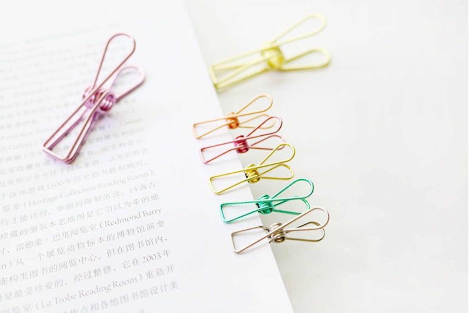 Silver Fish Clips Binder Clips Alligator Clip Small Medium & | Etsy