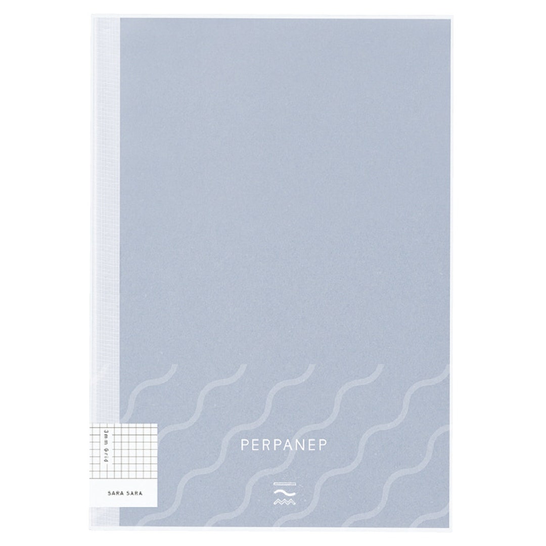 Kokuyo A5 PERPANEP 3mm GRID Lay Flat Sarasara Paper Notebook Forest ...
