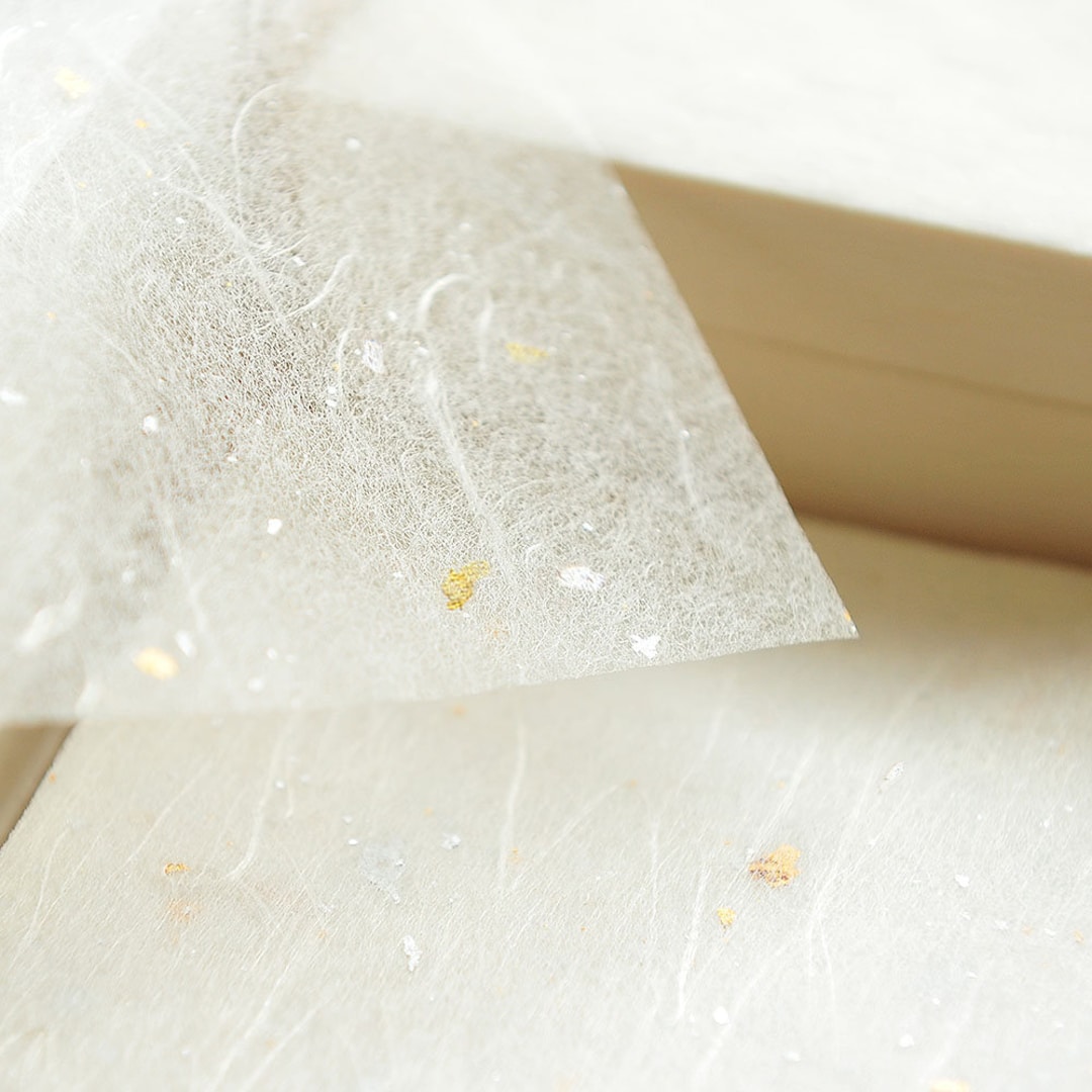 MU Lifestyle GOSSAMER Natural Textured Paper Ephemera Pressed Paper ...