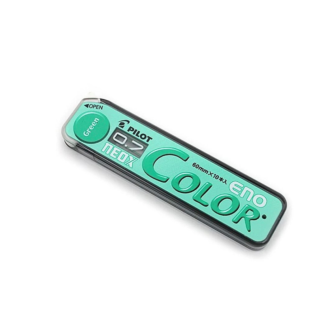 Pilot Color Eno Neox GREEN Erasable Lead | 0.7 Mm - Etsy