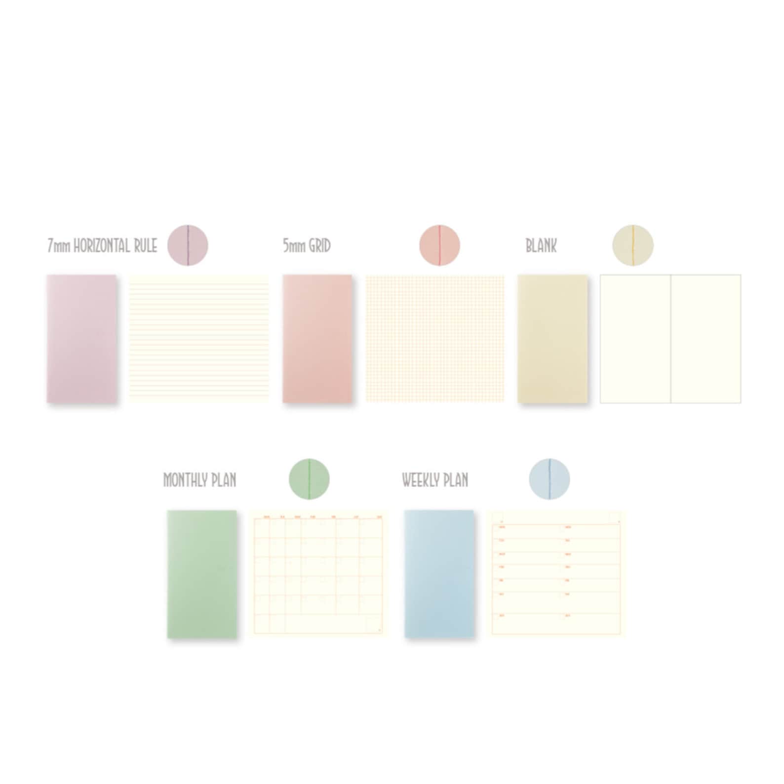 6C+ System B6 SLIM WEEKLY Plan 84.3gsm Cream Paper With BLUE Cover ...