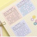 PAPERIAN GOAL Tracker PURPLE Color Palette Stickers Square Stickers ...
