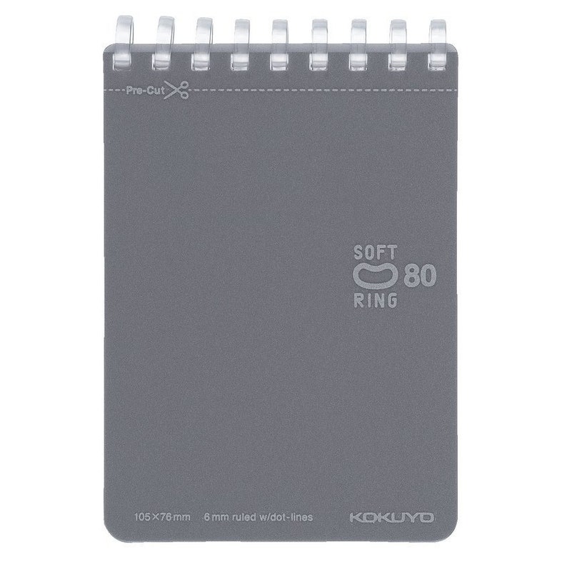 Kokuyo A7 ORANGE Soft Ring Notebook 6mm Dotted Ruled Line Mini - Etsy