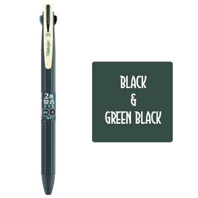 Dianshi MILK TEA & BLACK Retractable Two Way Two Color Ink Stone Series ...