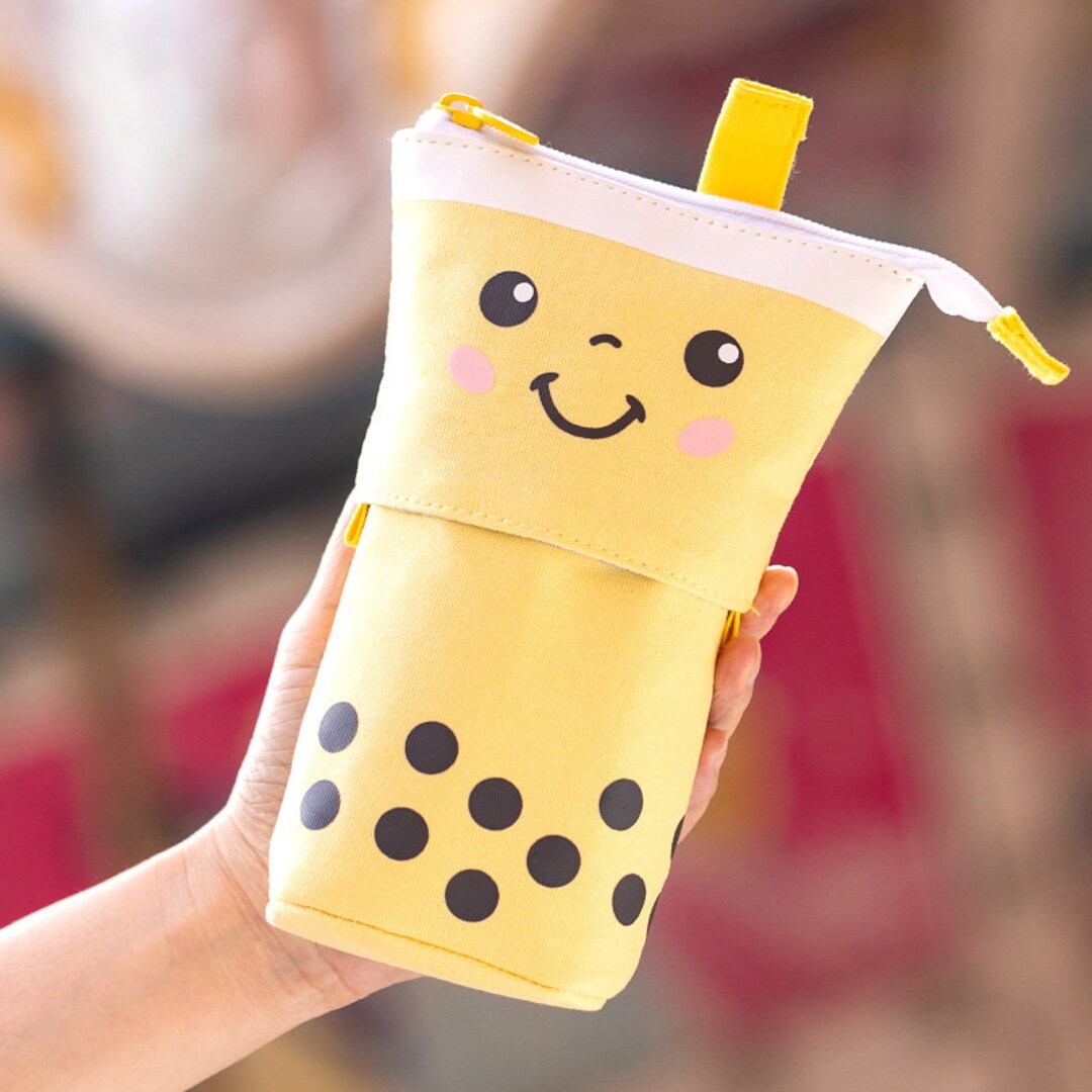 MANGO Boba Retractable Standing Pen Case Pencil Case Retractable Case ...