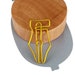 Fountain Pen Nib Paper Clip GOLD Nib Paper Clip Gold Fastener Clip Nib ...