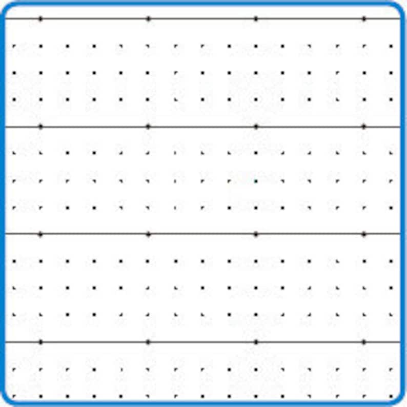Kokuyo B5 Campus CHARTING GRAPHING GRID 6mm Loose Leaf Paper 26 Holes ...