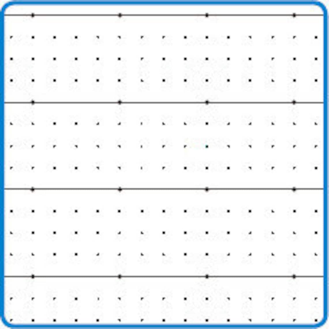 Kokuyo B5 Campus CHARTING GRAPHING GRID 6mm Loose Leaf Paper - Etsy