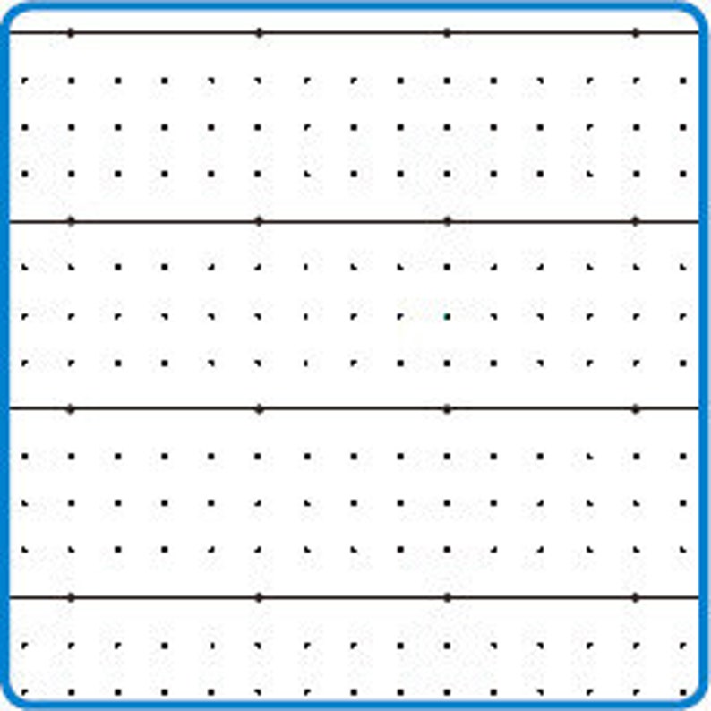 Kokuyo B5 Campus CHARTING GRAPHING GRID 6mm Loose Leaf Paper - Etsy