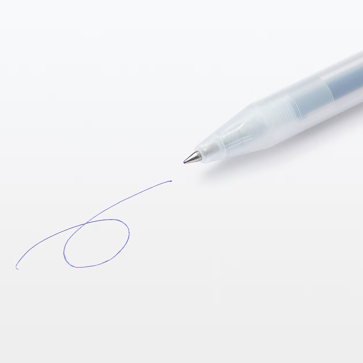 ORANGE MUJI Japan Knock Gel Ink Retractable Type Ballpoint Pen 0.3mm ...