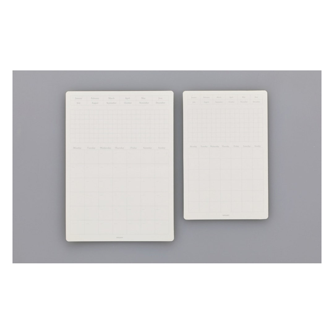 Stalogy Removable Calendar Stickers Undated | Medium - Etsy