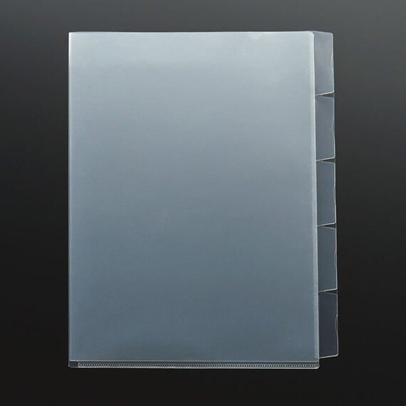 Kokuyo A4 Katasu Clear Plastic Folder 5-tab Design Kokuyo - Etsy
