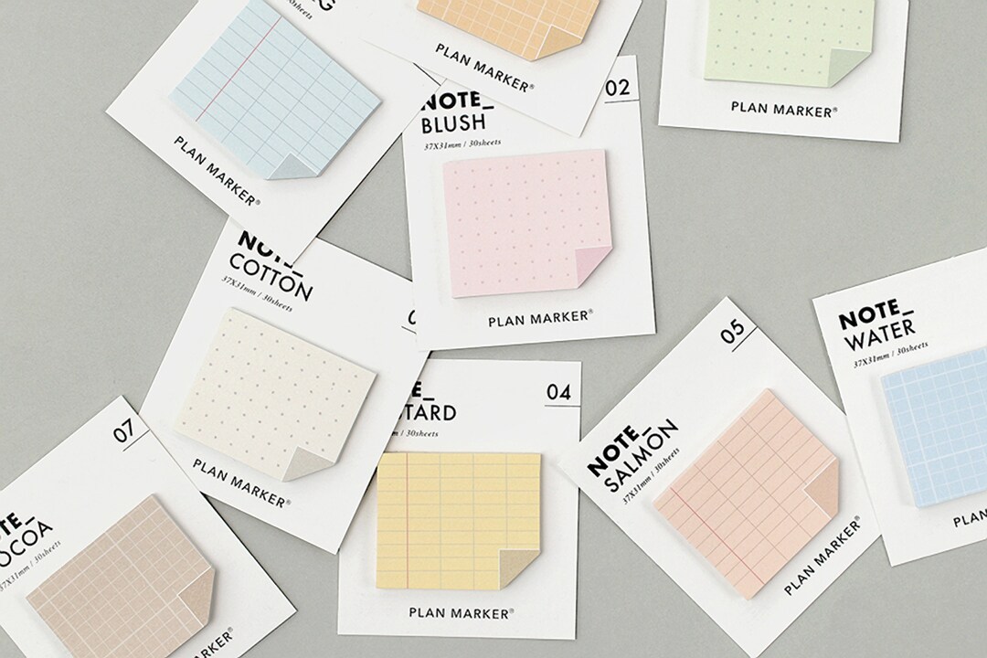 PAPERIAN Single Plan Marker RECTANGLE Note Sticky Note Small Sticky ...