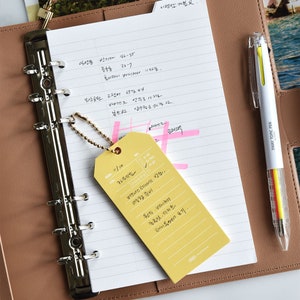 PLEPIC MEMO IT Keychain Notes Chain Notes Memo Notes Shopping List to ...