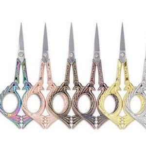 ONE Pair COPPER Retro Inspired Angel Scissors Office Scissors ...