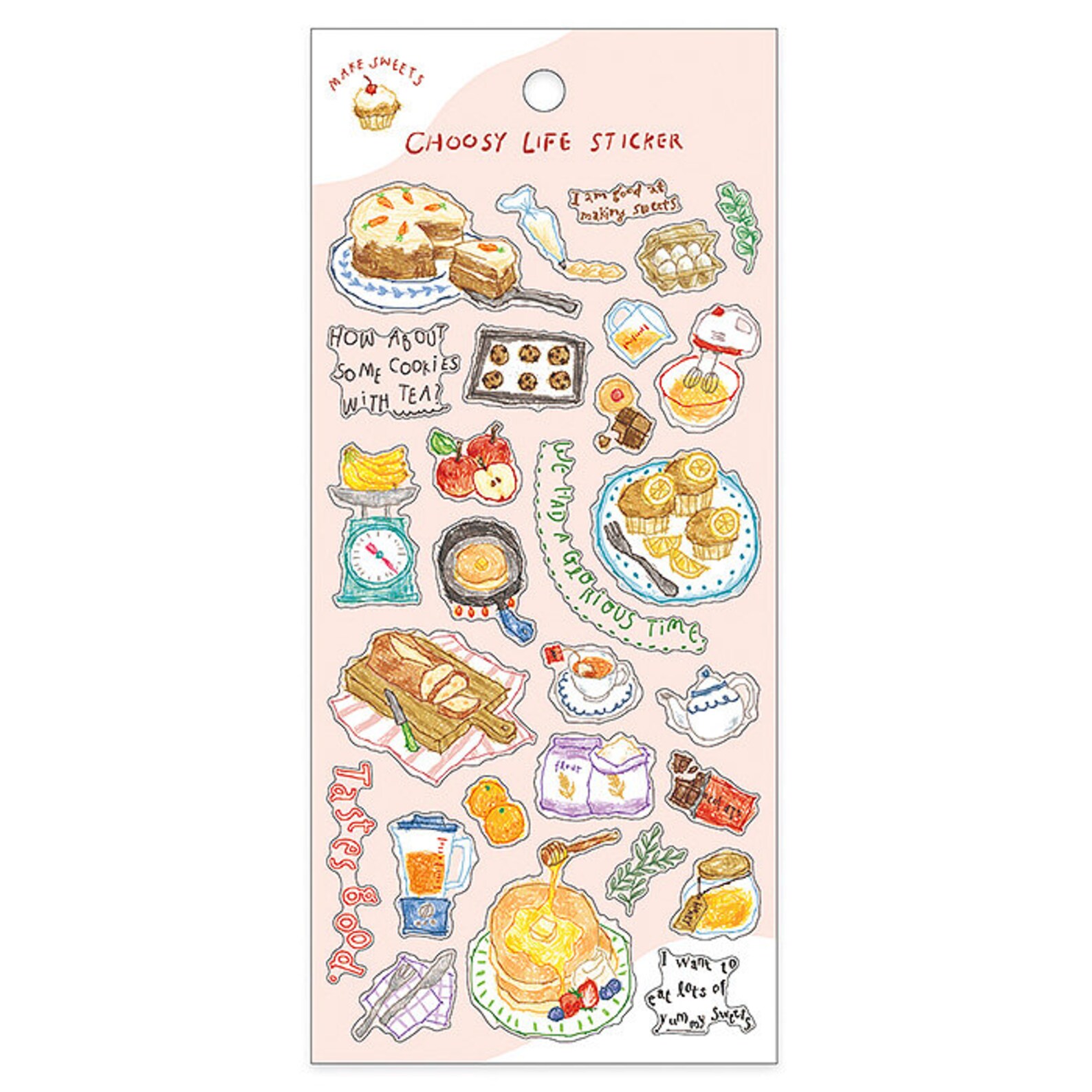 Mind Wave CHOOSY LIFE BAKE Bread Stickers Italian Baguette Croissant ...