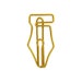 Fountain Pen Nib Paper Clip GOLD Nib Paper Clip Gold Fastener Clip Nib ...
