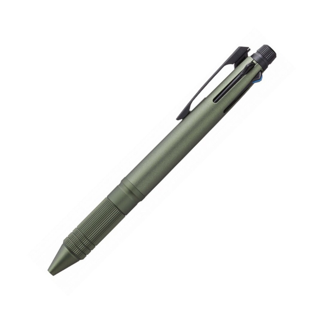 Uni Jetstream DARK GREEN 0.5mm 4&1 Metal 4 Color 0.5 Mm Ballpoint Multi ...