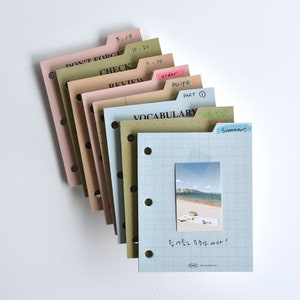 PLEPIC MINI REFILLS for 3 Ring Binder Memo Notes Shopping List to Do ...