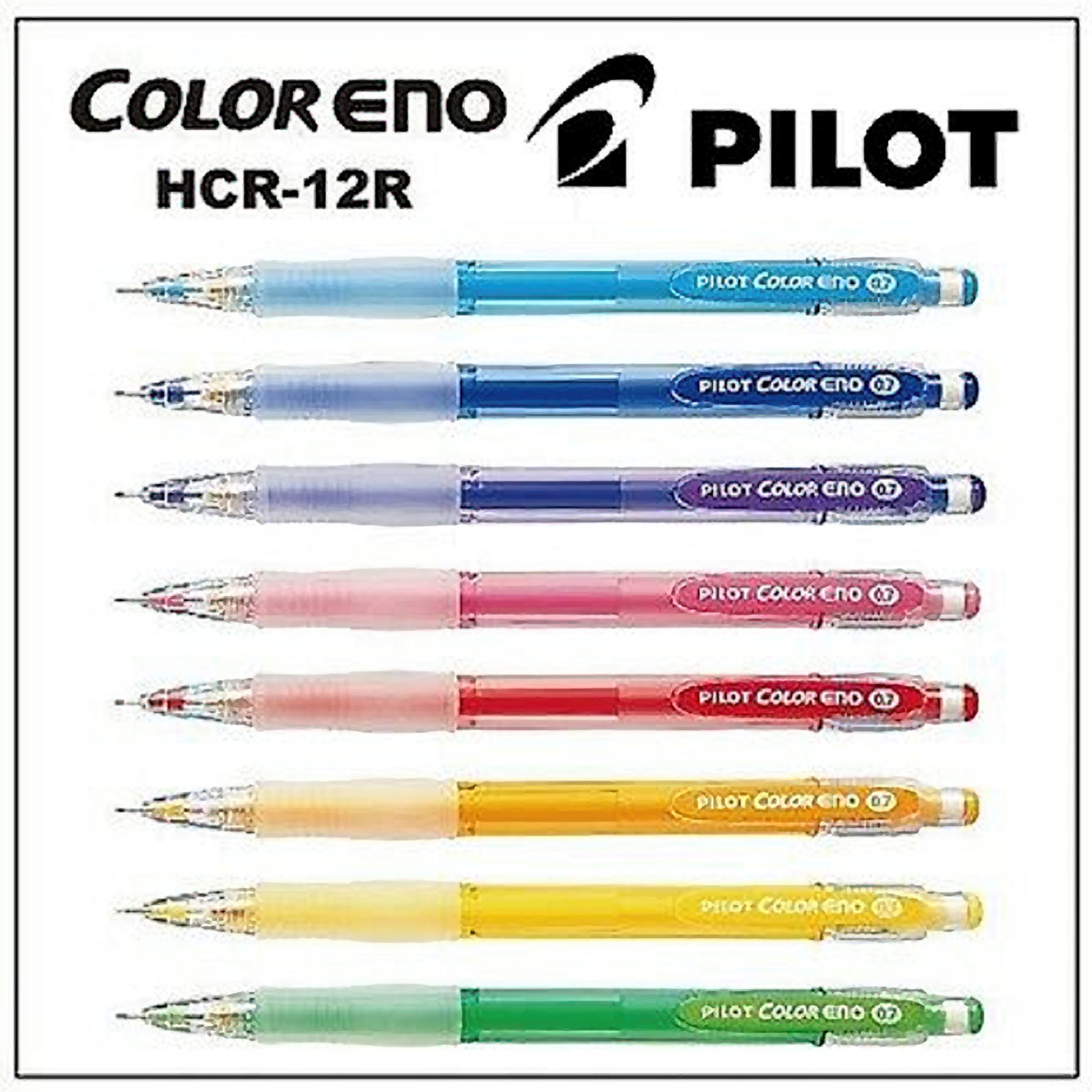 Pilot Color Eno Erasable Mechanical Pencil Black-out Planning | Etsy